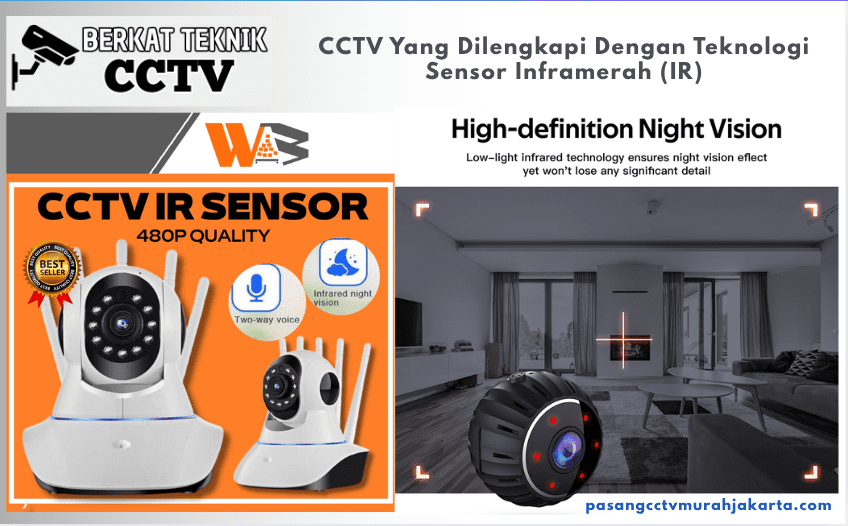 CCTV Yang Dilengkapi Dengan Teknologi Sensor Inframerah (IR) - Pasang ...
